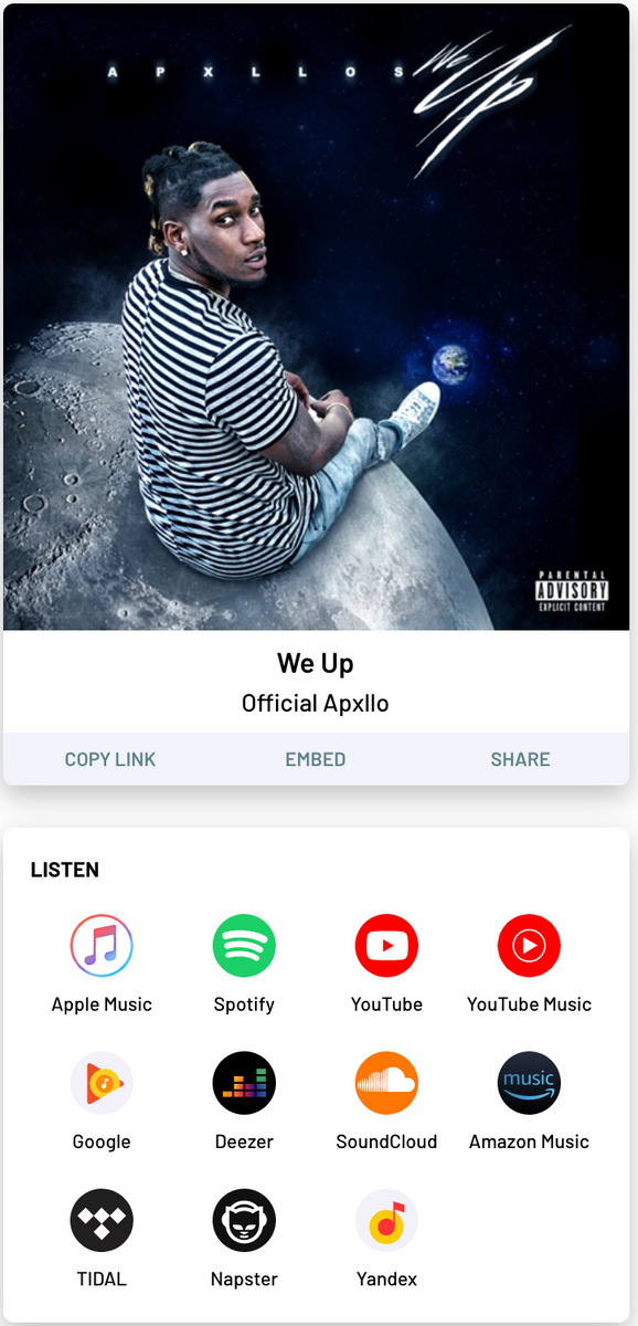 WeUp From Apxllo is Now Available On All Streaming Platforms – WeUniversal